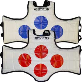 Armortek Reversible Sparring Vest Chest Protector – Wing Lam Enterprises