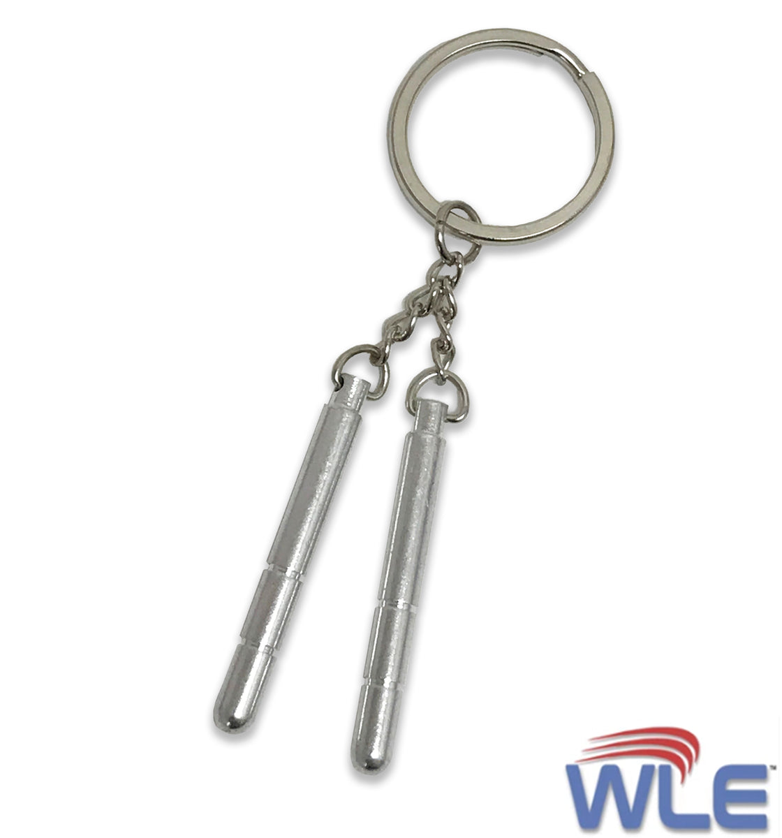 Aluminum Chuck Nunchaku Keychain 2.25" – Wing Lam Enterprises