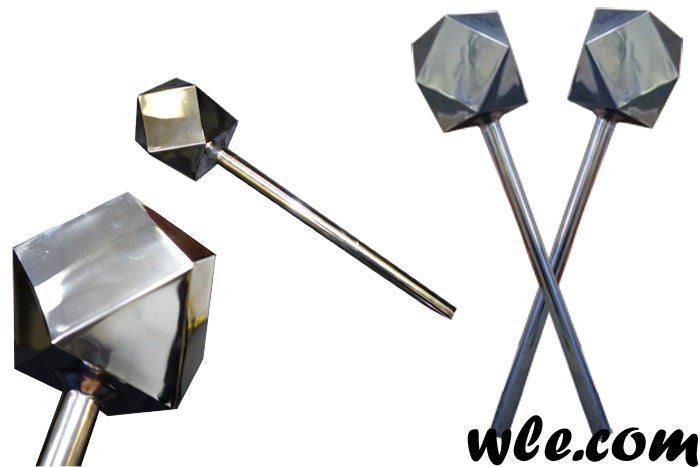 Stainless Steel Double Combat Hammers (Steel Handle) – Wing Lam Enterprises